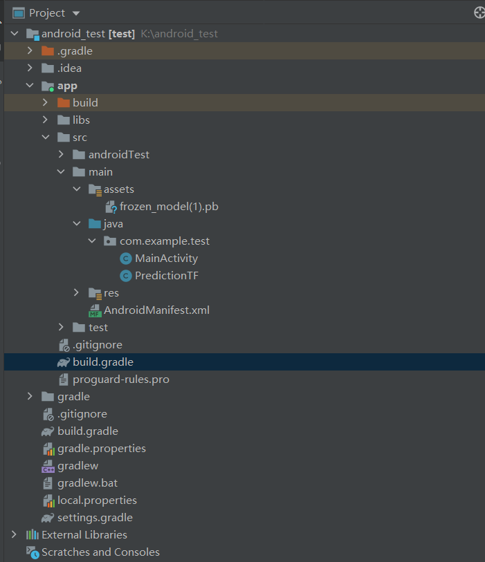 【代码记录】Android studio——调用Tensorflow模型_android studio链接物模型-CSDN博客