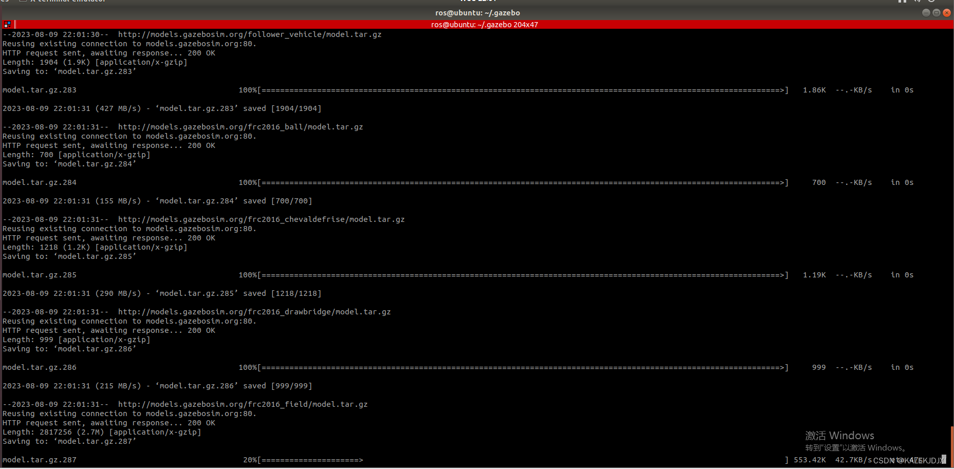 Vmware运行ros打开gazebo闪退问题解决 Csdn博客