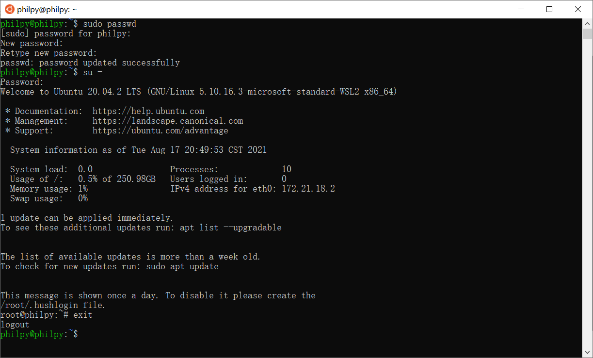Win10通过wsl2使用Ubuntu以及GUI的安装_wsl ubuntu gui-CSDN博客