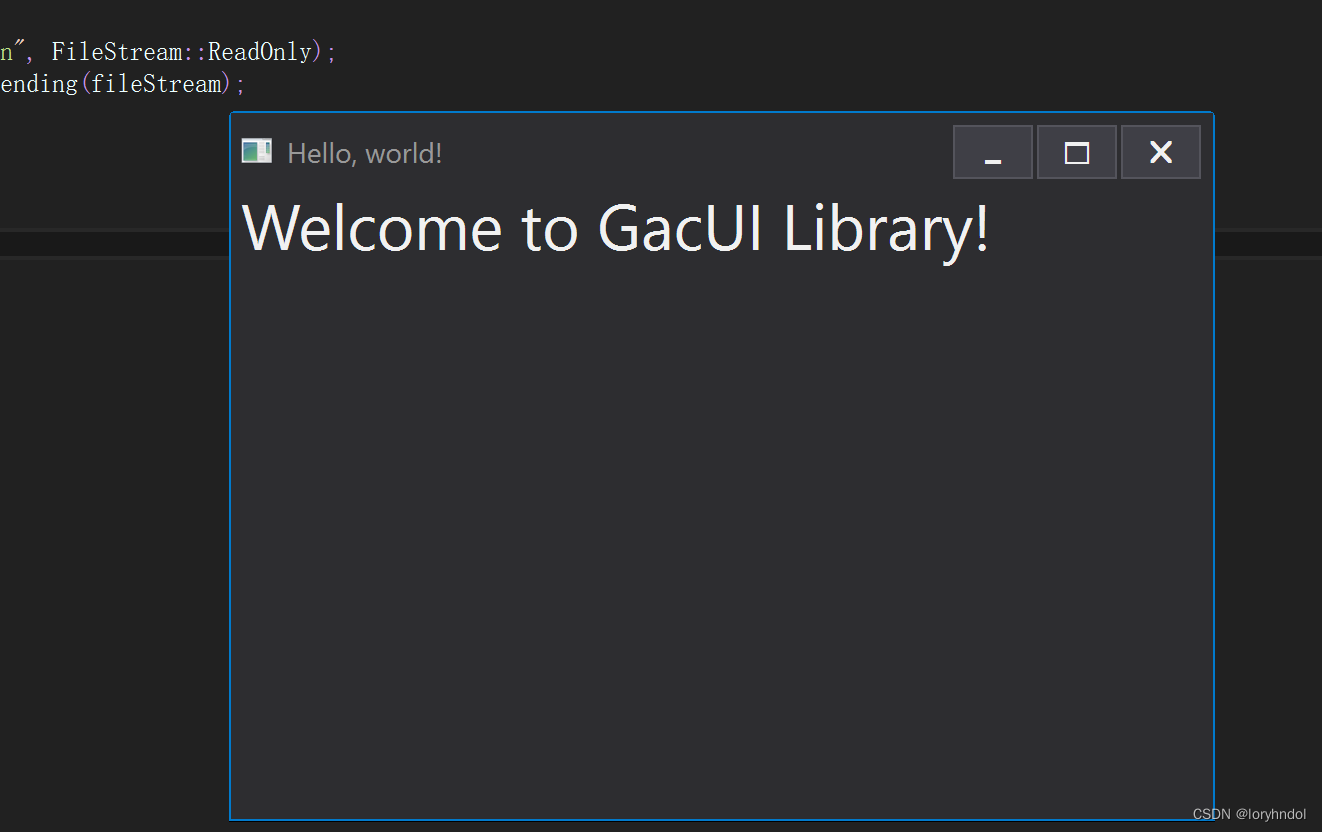 【Windows10】使用 VS 2022 从零开始完成 GacUI 的 Hello World_windows用vs2022开发图形界面程序-CSDN博客