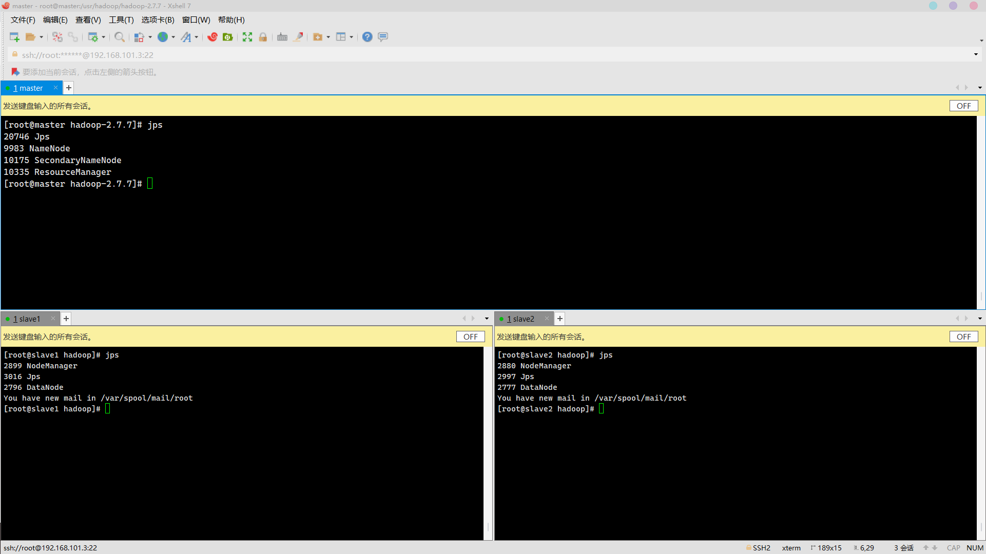 hadoop动态增删节点_hadoop集群搭建完成后,不能删减和增加节点-CSDN博客