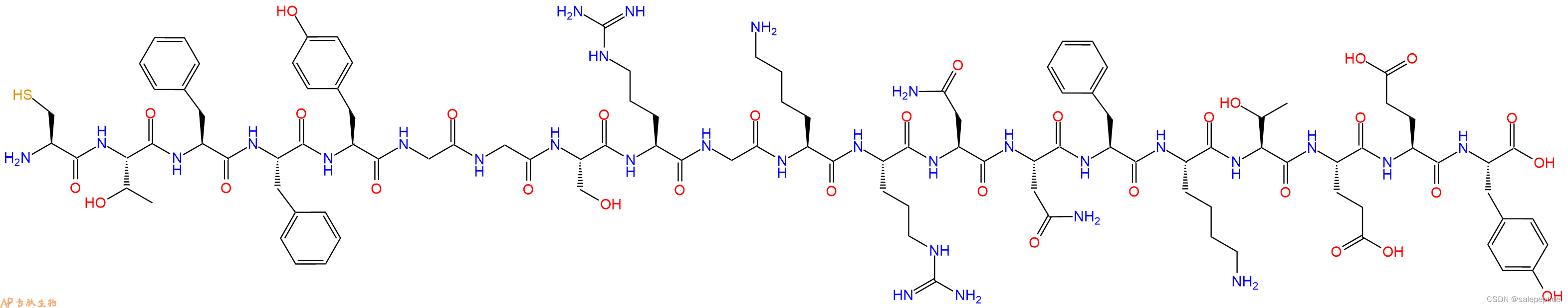 CTFFYGGSRGKRNNFKTEEY,脑靶向多肽Cys-Angiopep-2_cys-angiopep2-CSDN博客