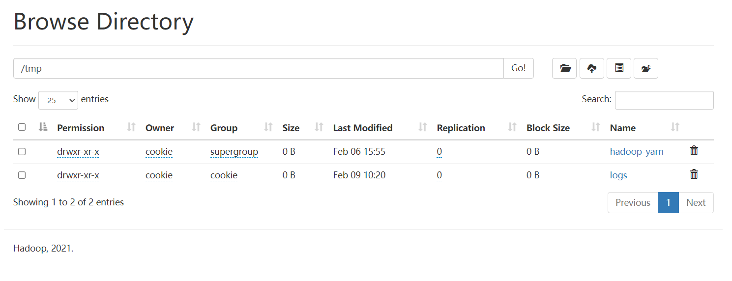 关于hadoop集群搭建后，访问Browse Directory目录的权限问题_hadoop browse directory-CSDN博客