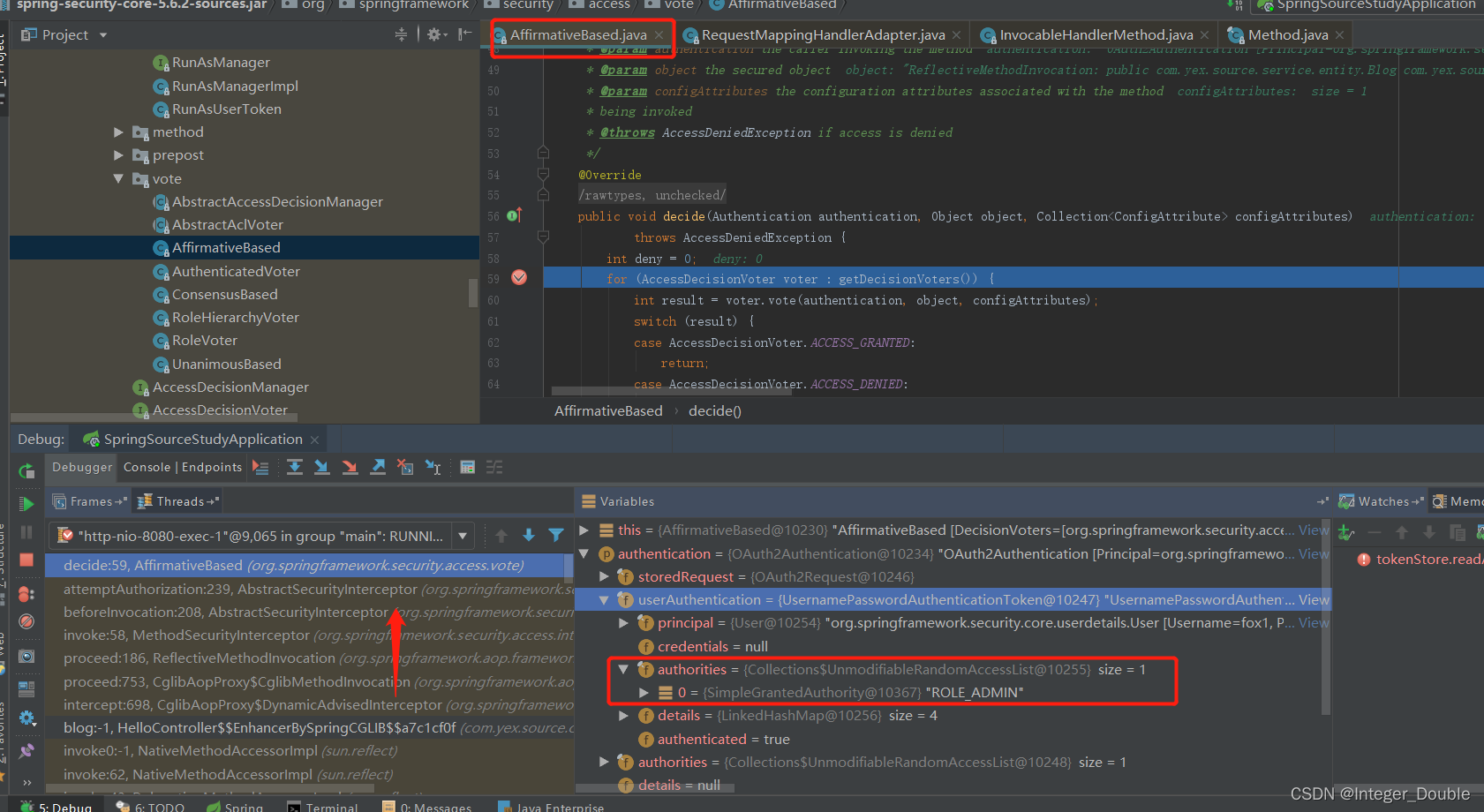 spring-cloud-starter-oauth2 密码模式认证过程-CSDN博客