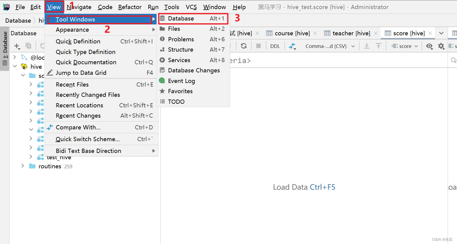 Datagrip左侧或右侧工具栏找不到 Datagrip功能栏被隐藏了怎么调出来 Csdn博客