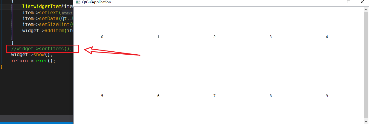QListWidget custom sort - Programmer Sought