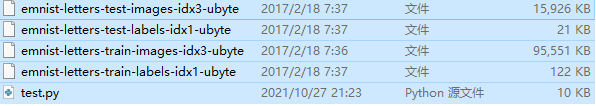 读取下载到本地的EMNIST数据集中的Letters数据集_emnist letters数据集-CSDN博客