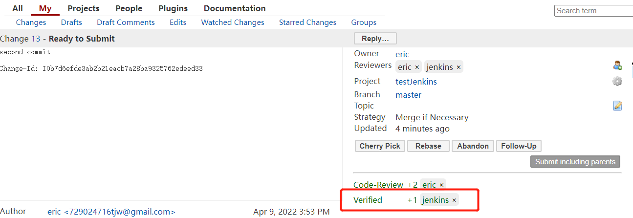 jenkins部署流程，对接gerrit详细教程_jenkins gerrit-CSDN博客