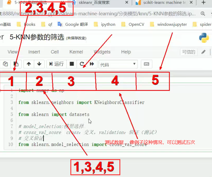 sklearn笔记9 KNN参数cross_val_score调参_import numpy as np from sklearn.neighbors import k-CSDN博客