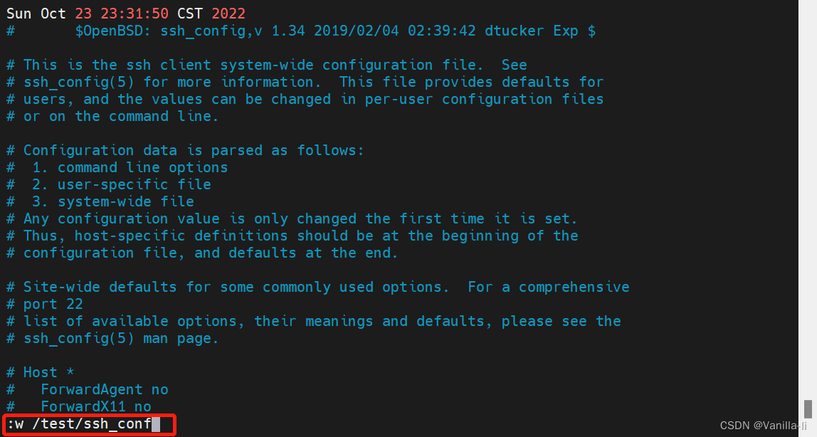 linux系统vim操作的基础练习题及答案_vim练习-CSDN博客