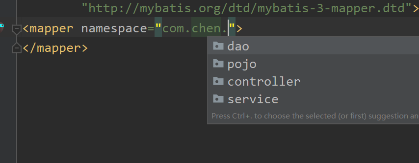 当mapper中的namespace出现爆红_mapper namespace报红-CSDN博客