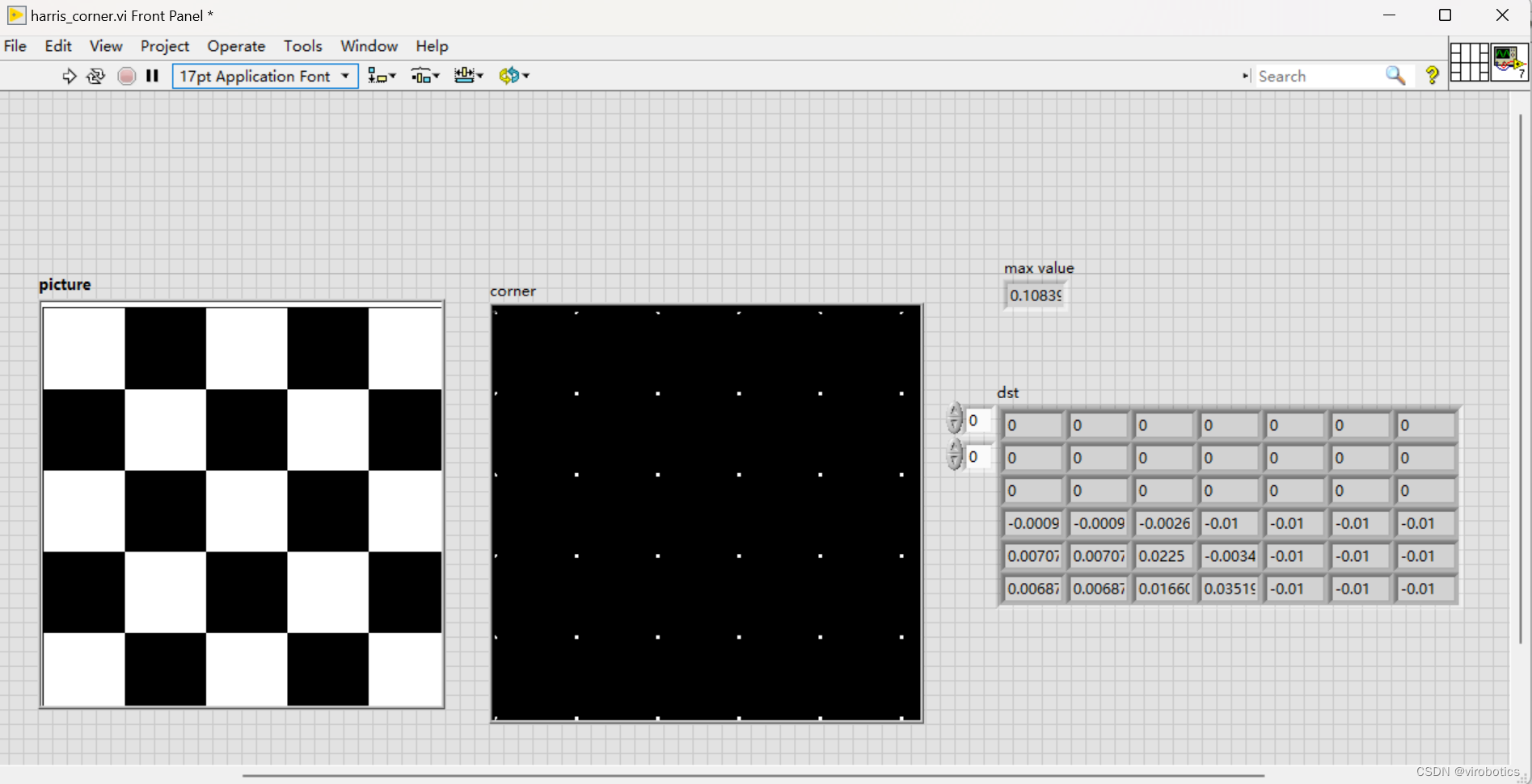 手把手教你使用LabVIEW人工智能视觉工具包快速实现Harris角点检测(含源码)_labview视觉检测-CSDN博客