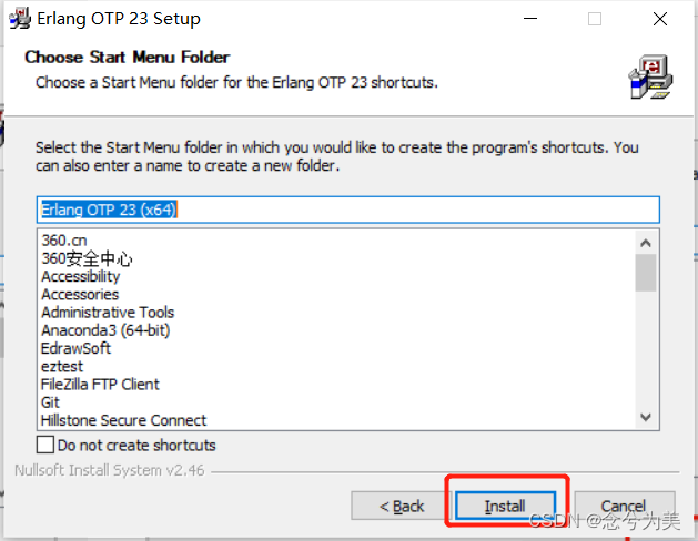 windows环境下载和安装erlang或者解决Erlang Could not be detected.you must install Erlang before install ...