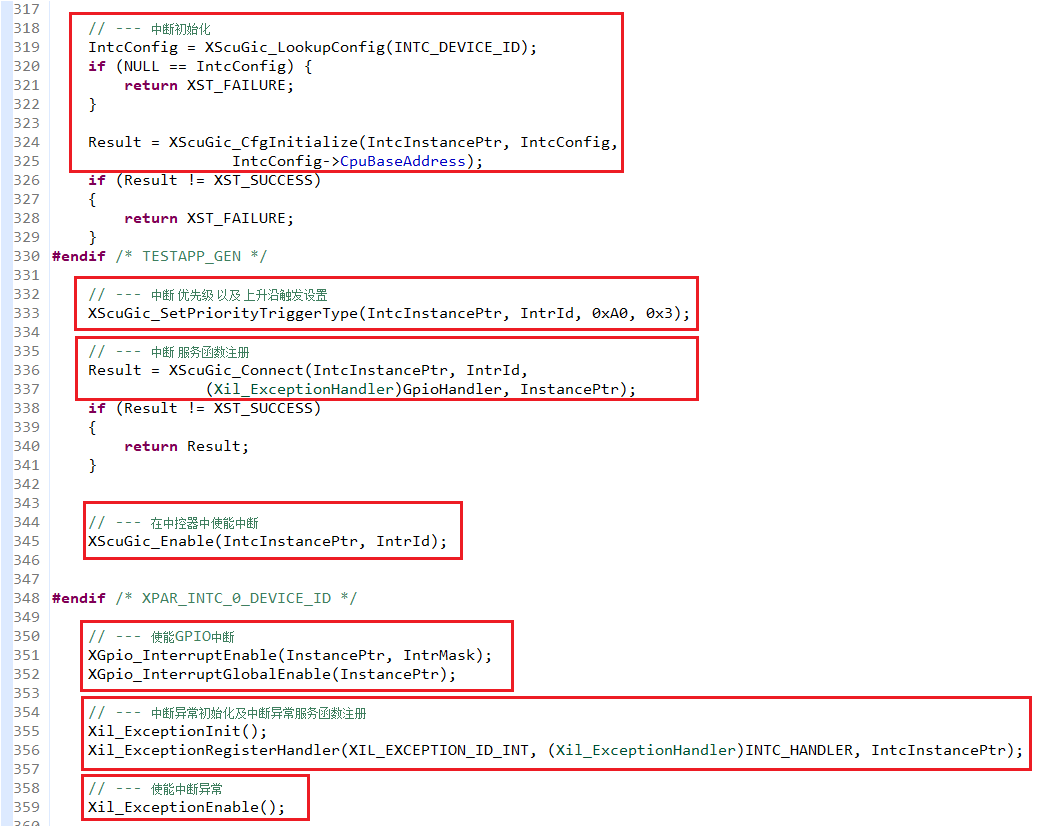 ZYNQ AXI GPIO中断实验——FPGA Vitis篇_vitis gpio例程-CSDN博客