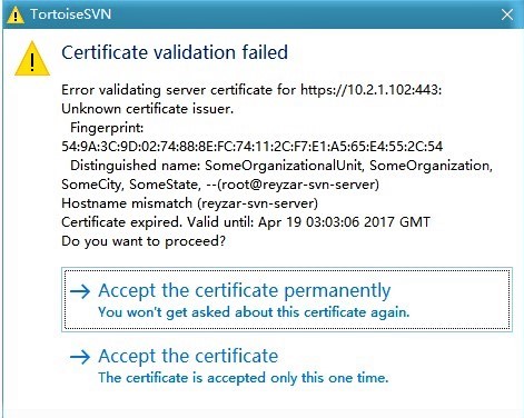 svn certificate validation failed 解决办法-CSDN博客