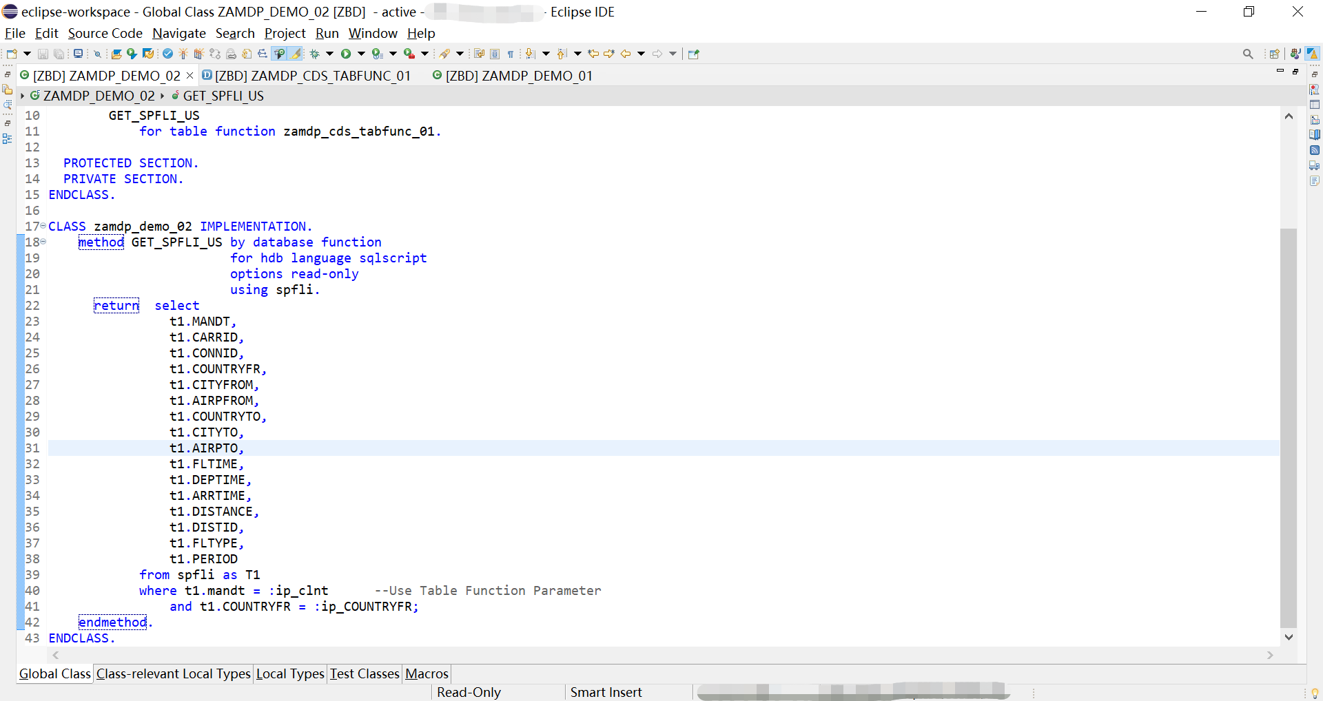 Sap 02 Amdp Functions For Cds Table Functions Amdp For Table Function Csdn博客