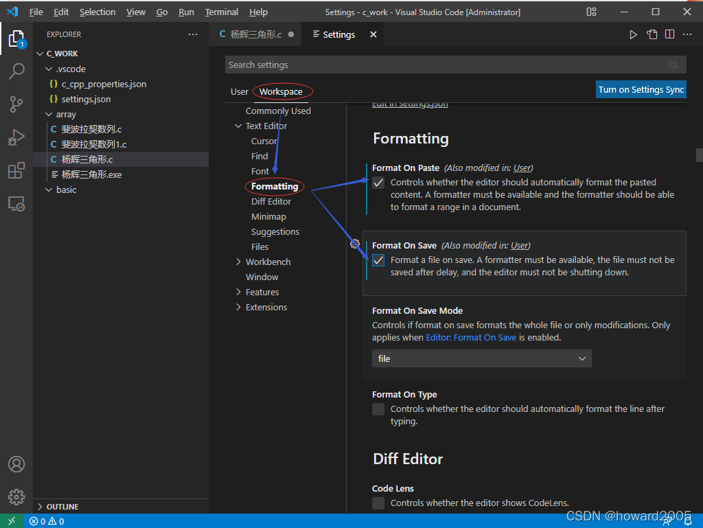 如何让vscode自动格式化代码?vscode保存自动格式化 Csdn博客