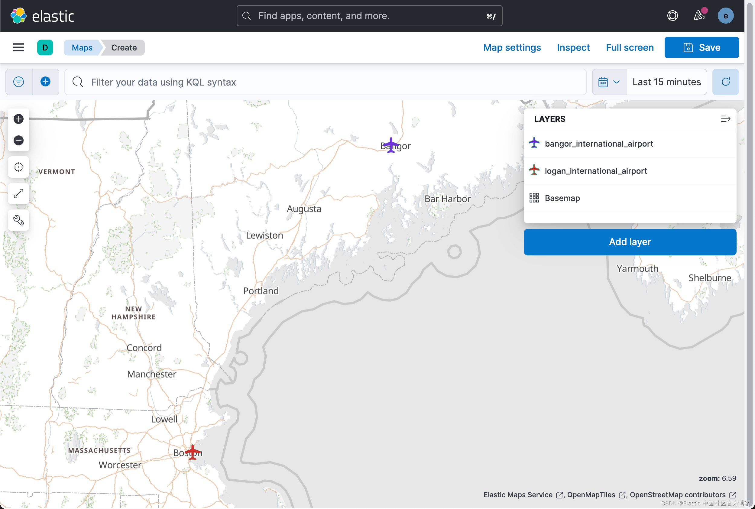 Kibana：摄入 GeoJSON 数据_kibana导入json数据-CSDN博客