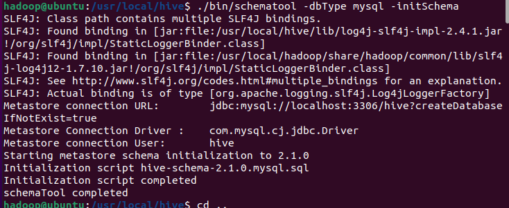 启动Hive时，有可能会出现Hive metastore database is not initialized的错误_hive init metastore-CSDN博客