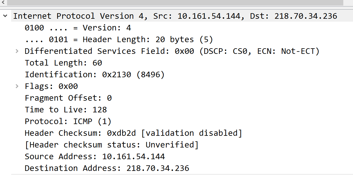 Wireshark实验_wireshark fcs-CSDN博客