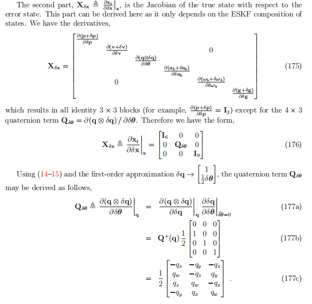 Quaternion kinematics for error state kalman filter实现GPS+IMU融合，（附源码 ...