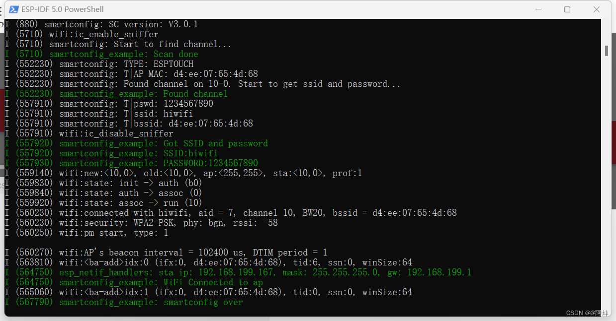 ESP32一键配网------smartconfig_smartconfig配网app_@阿坤的博客-CSDN博客
