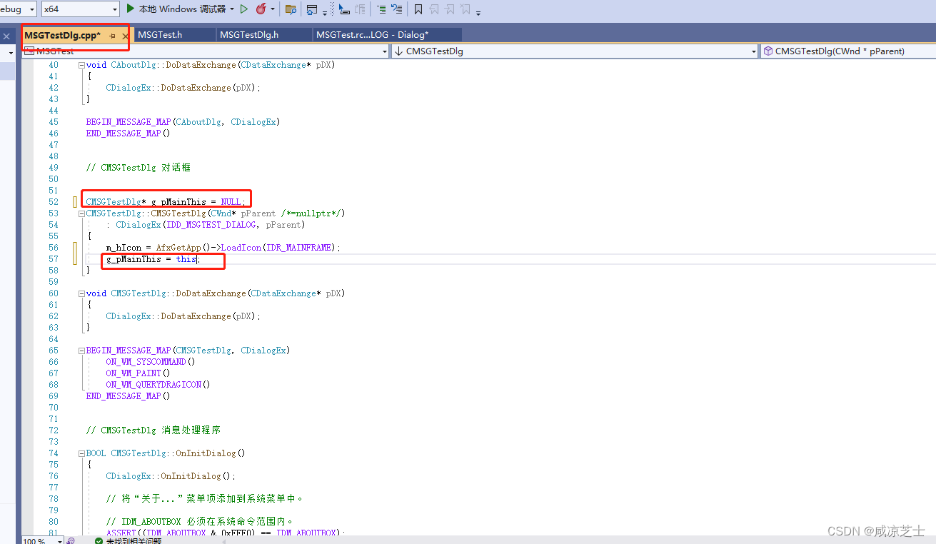 MFC 简单的SendMessage子窗口调用主窗口函数（消息映射）的实现_mfc 在子窗口中执行其他窗口语句-CSDN博客
