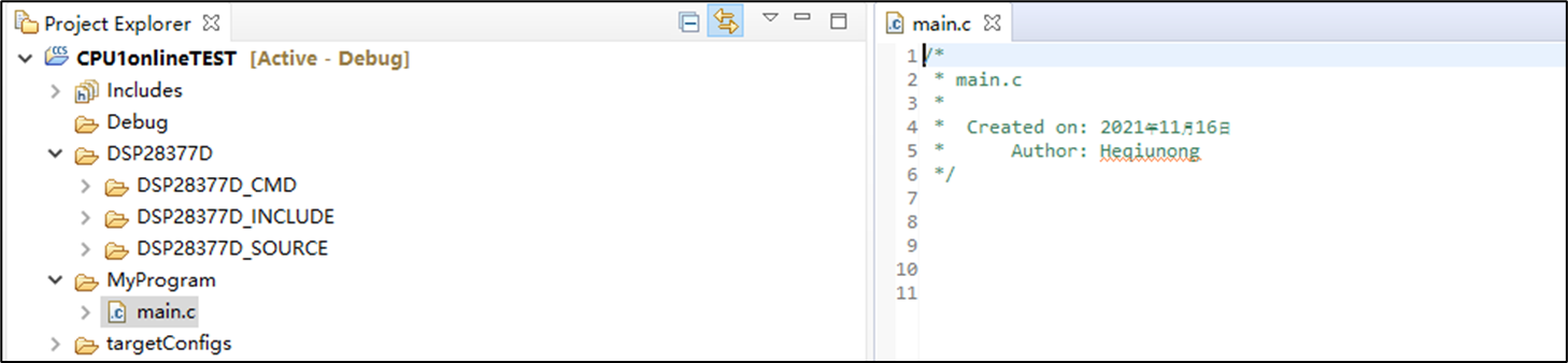 DSP_基于TMS320F28377D双核芯片和CCS7.40的编程入门_双核dsp 编程-CSDN博客