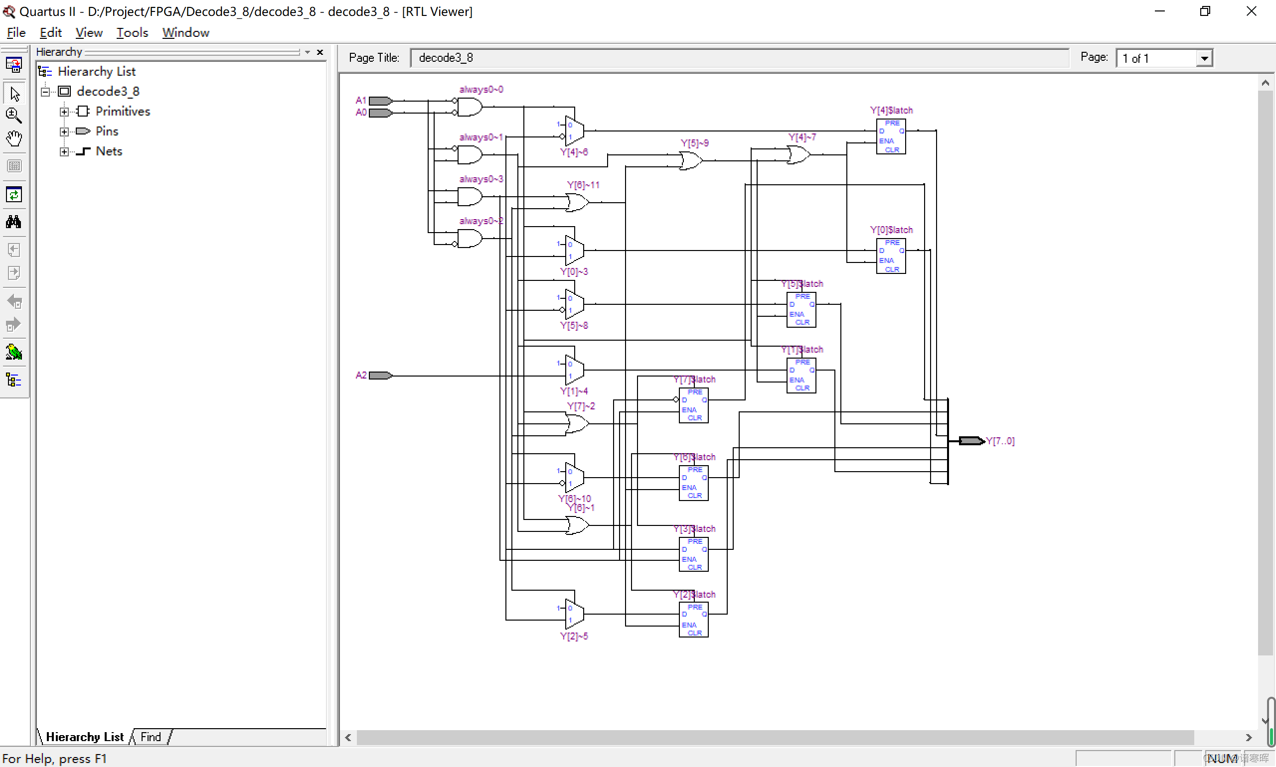 Verilog Hdl实现三八译码器二次比较3线 8线译码器加一个使能端verilog代码 Csdn博客