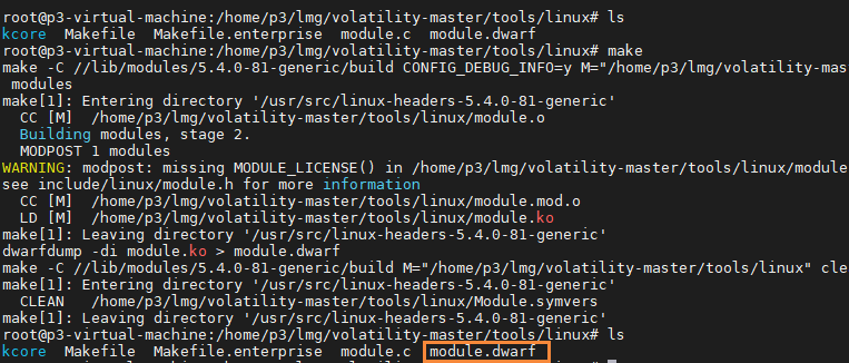 制作Linux内存镜像+制作对应的volatility profile_制作内存镜像-CSDN博客