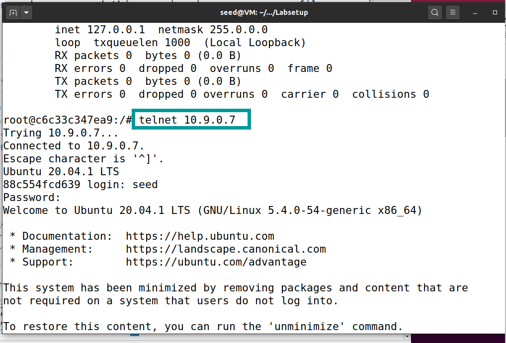 TCP/IP Attack Lab - Programmer Sought