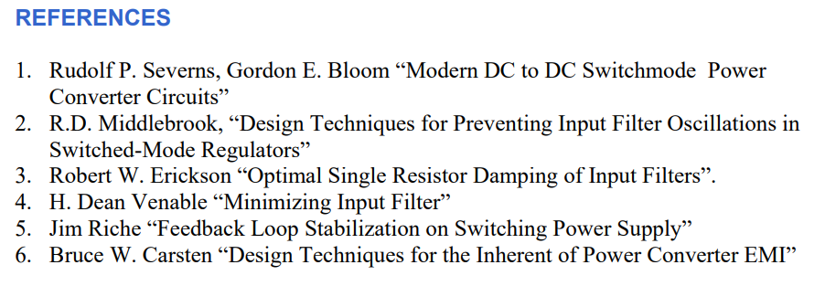 Input Filter to reduce Conducted Emissions_鈥淒esign techniques for ...