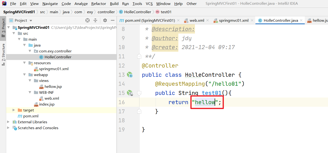 SSM框架之SpringMVC视图解析器（两行代码完成）-CSDN博客