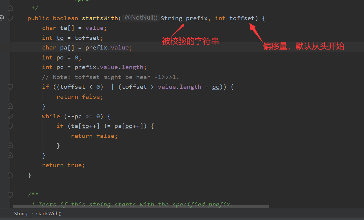 对于Java中starWith方法_startswith函数java-CSDN博客