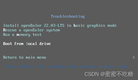 openEuler22.03启动提示错误：Failed to execute /sbin/init、Failed to execute /bin/sh，无法进入系统_openeuler中sh ...