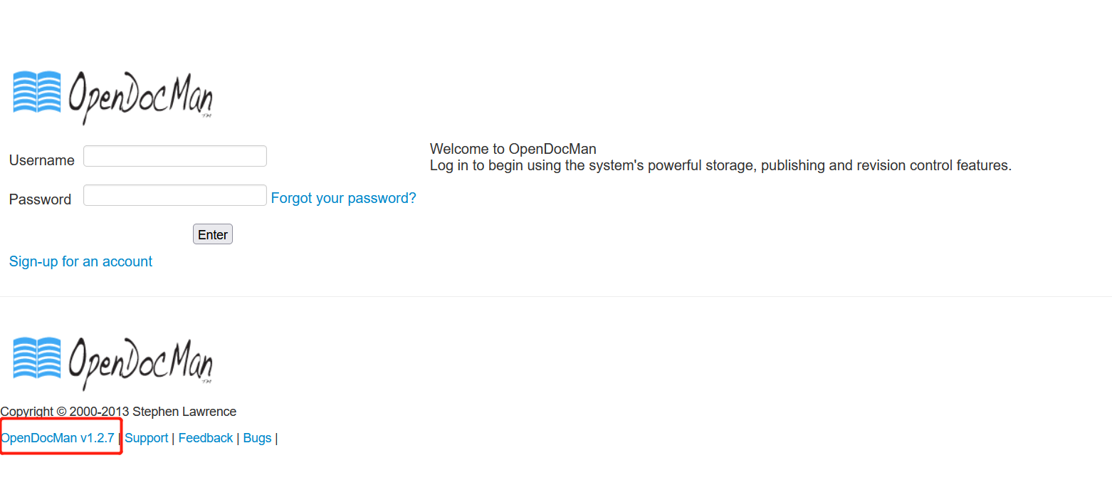 Vulnhub 靶机 VulnOSv2 write up opendocman cms 32075 sql注入 账号密码 ssh连接 ...