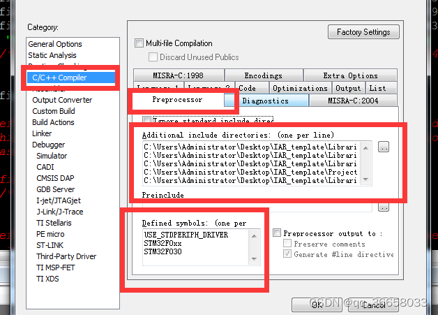 IAR上新建工程stm32f030_stm32f030 pack-CSDN博客