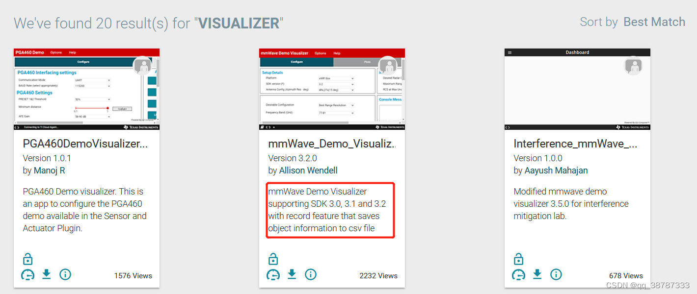 毫米波相关软件下载_gui composer runtime-CSDN博客