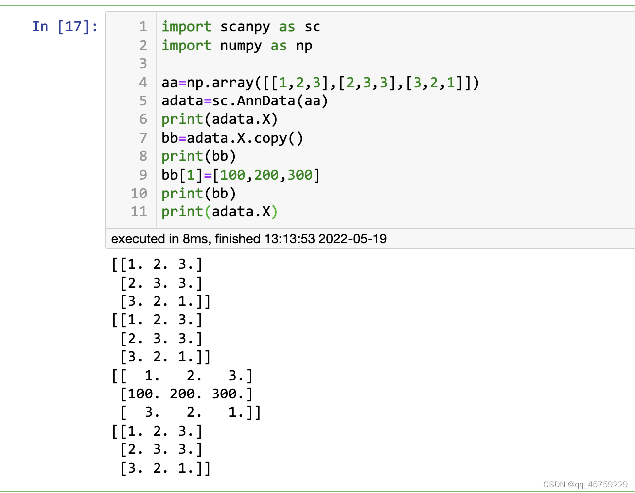 Scanpy赋值注意点 Adata Raw Csdn博客