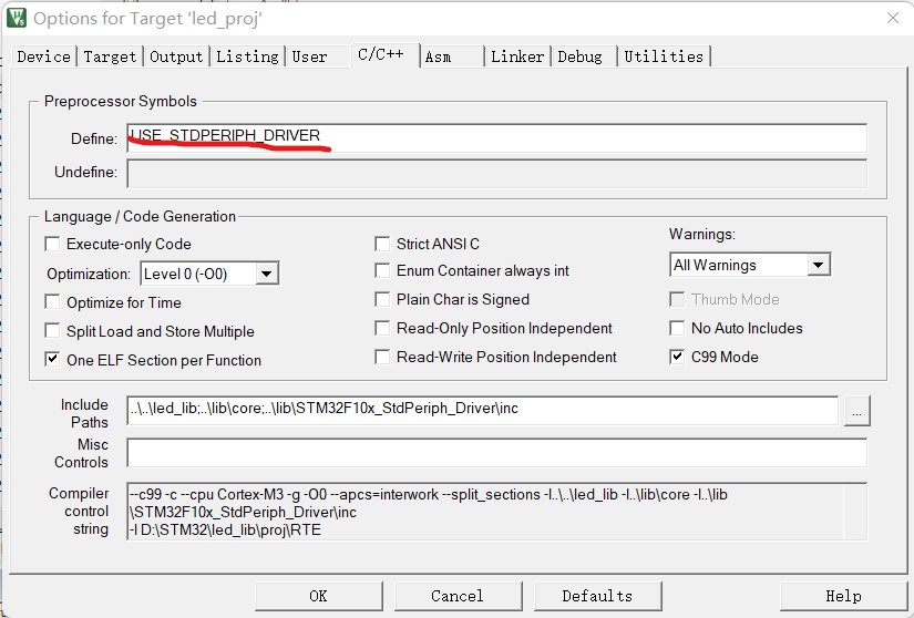 （已解决）stm32报错error L6218e Undefined Symbol Assert Param Referred From Misc O Undefined