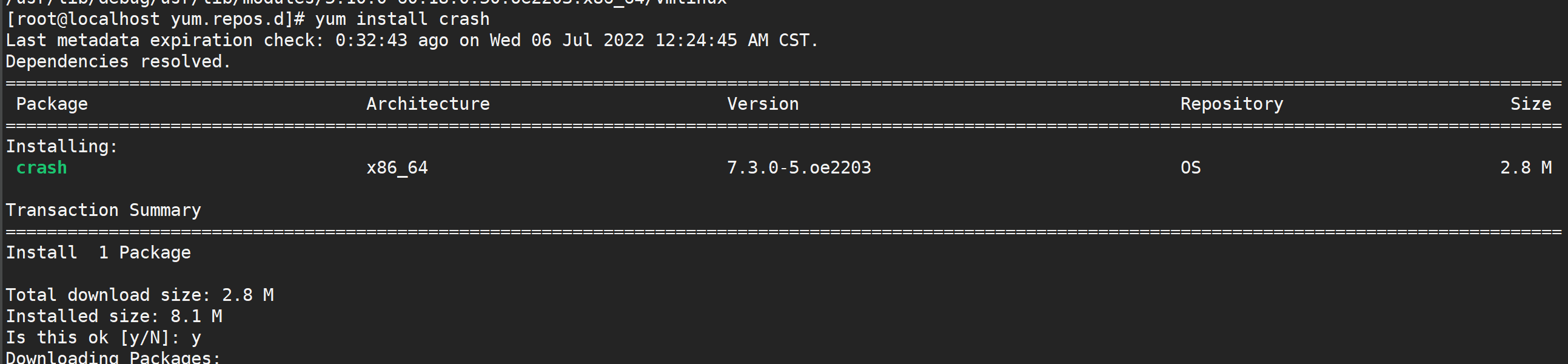 openEuler 22.03LTS版本安装内核调试镜像vmlinux_oe2203-CSDN博客
