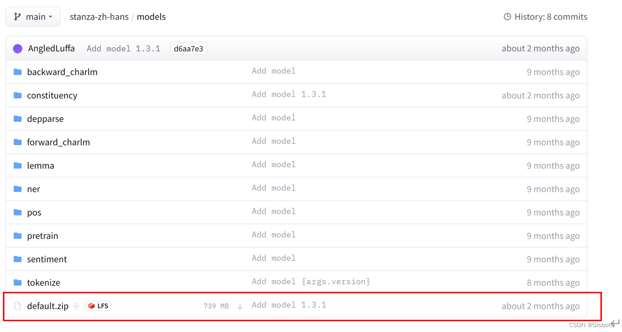 Anaconda下安装和使用Stanza中文模型_stanza 中文包-CSDN博客