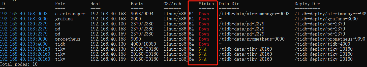 TIDB - 使用TIUP在线搭建TIDB集群_numactl not usable, bash: numactl: command not fou-CSDN博客
