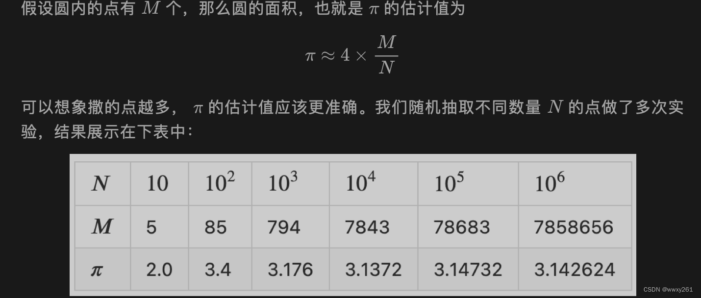 蒙特卡洛方法计算pi以及对应的收敛性分析分析方法收敛的无穷乘积金额无穷级数求pi Csdn博客