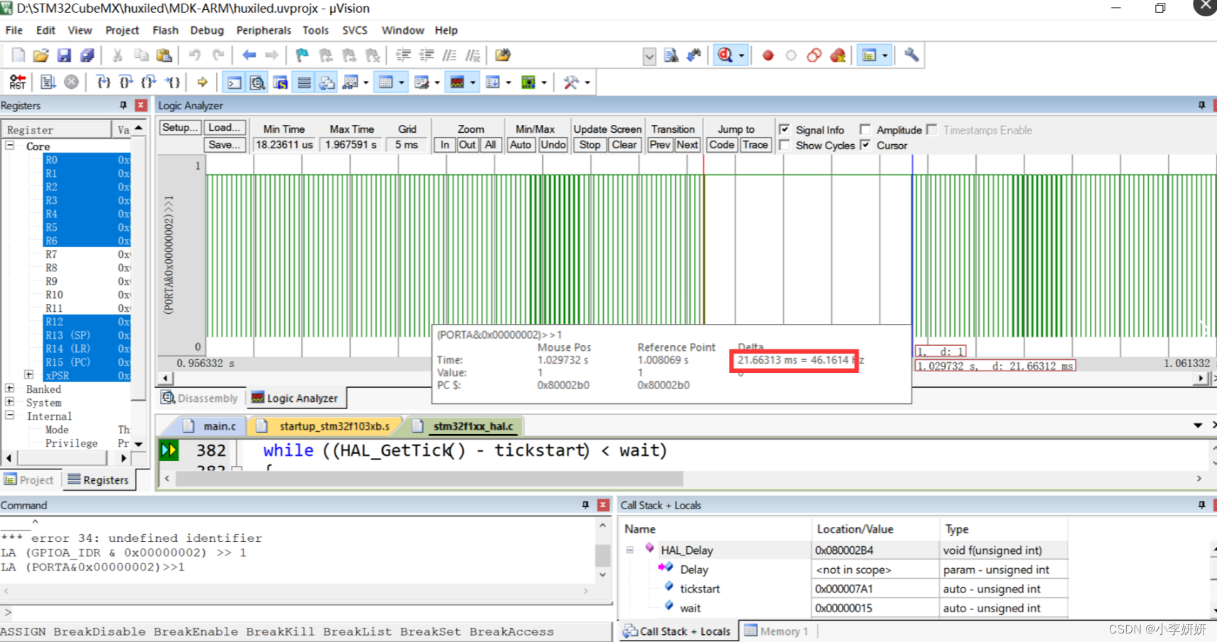定时器&PWM应用编程_stm32 while(1)循环速度-CSDN博客