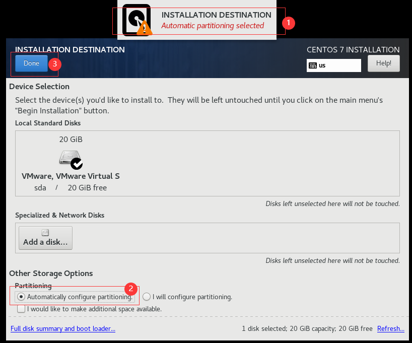 CentOS7启动安装教程_starting package installation process-CSDN博客