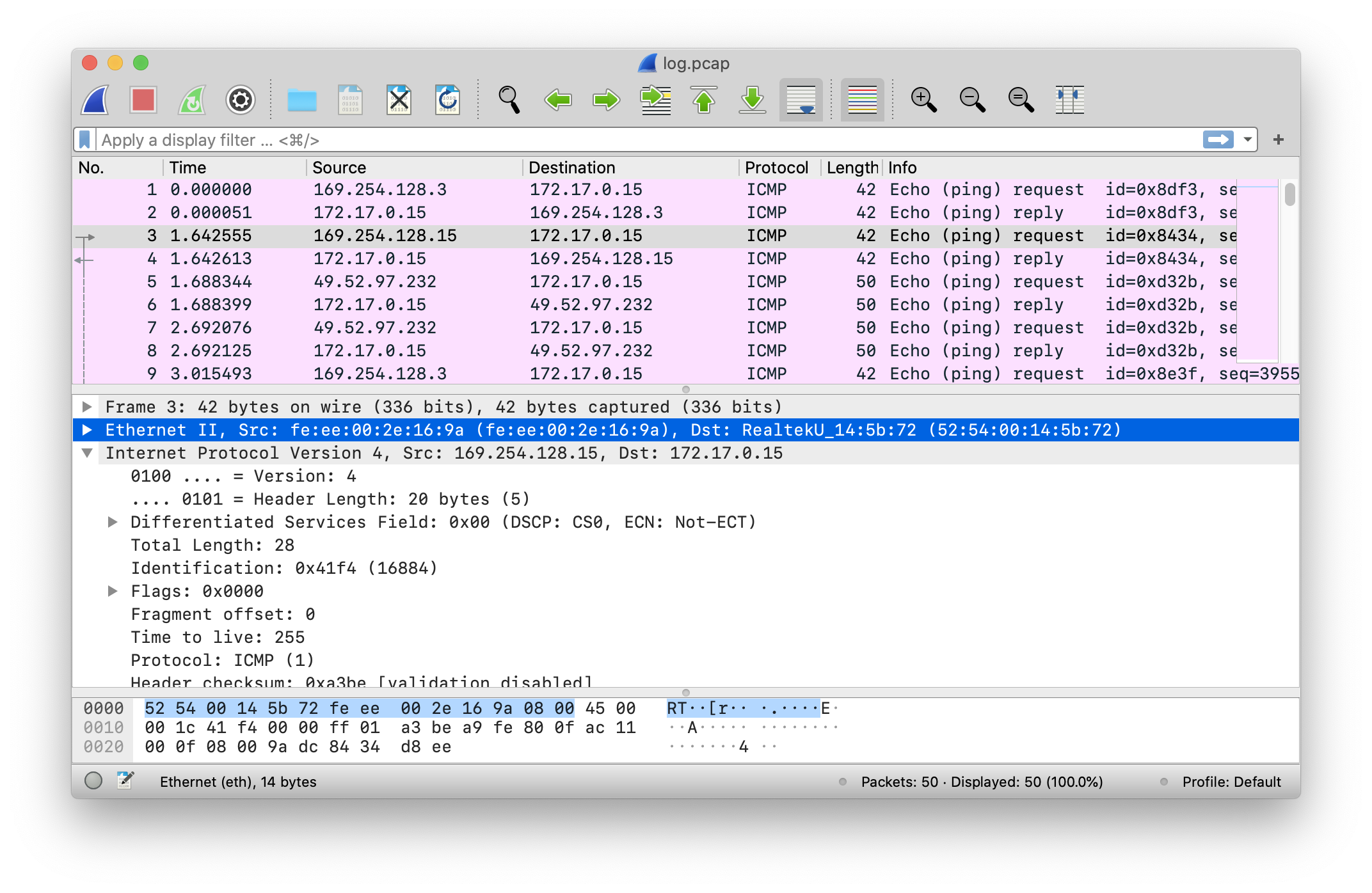 CentOS 8下基于C语言 使用libpcap对IPv4抓包实现_libpcap1.9-CSDN博客