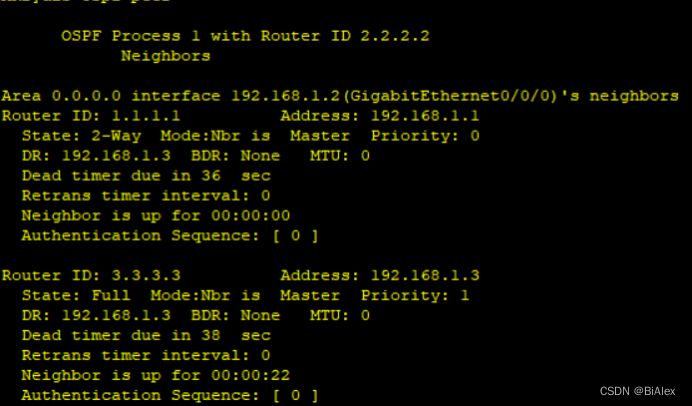 OSPF 实验_ospf怎么测试-CSDN博客