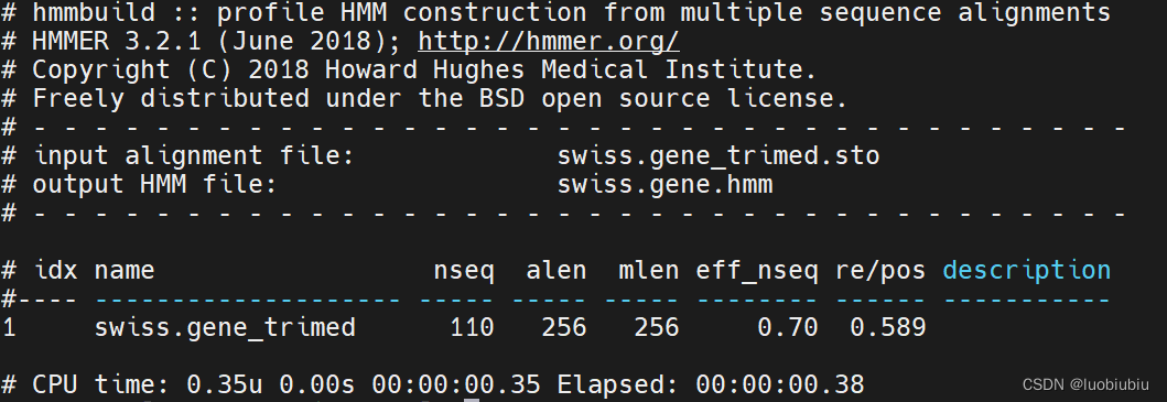 hmmbuild结果文件解读：hmm文件_hmm文件解读-CSDN博客