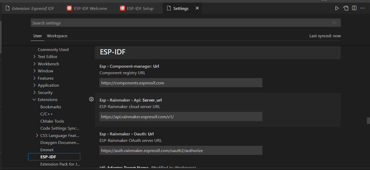 Vscode之esp Idf扩展esp Idf Setup环境配置界面错误 Esp Idf Configure Esp Idf Extension Error During Esp Idf